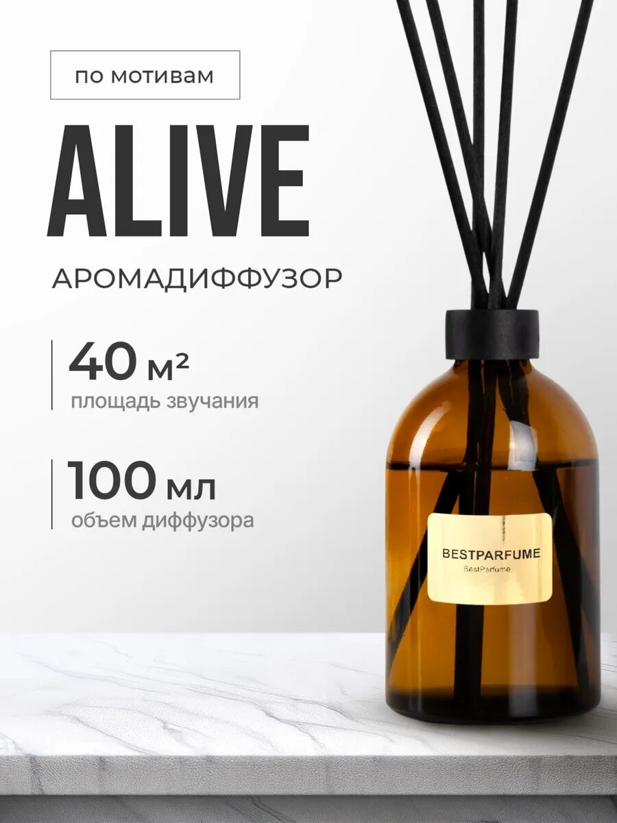 Диффузор для дома с палочками аромадиффузор Boss Alive стойкие
