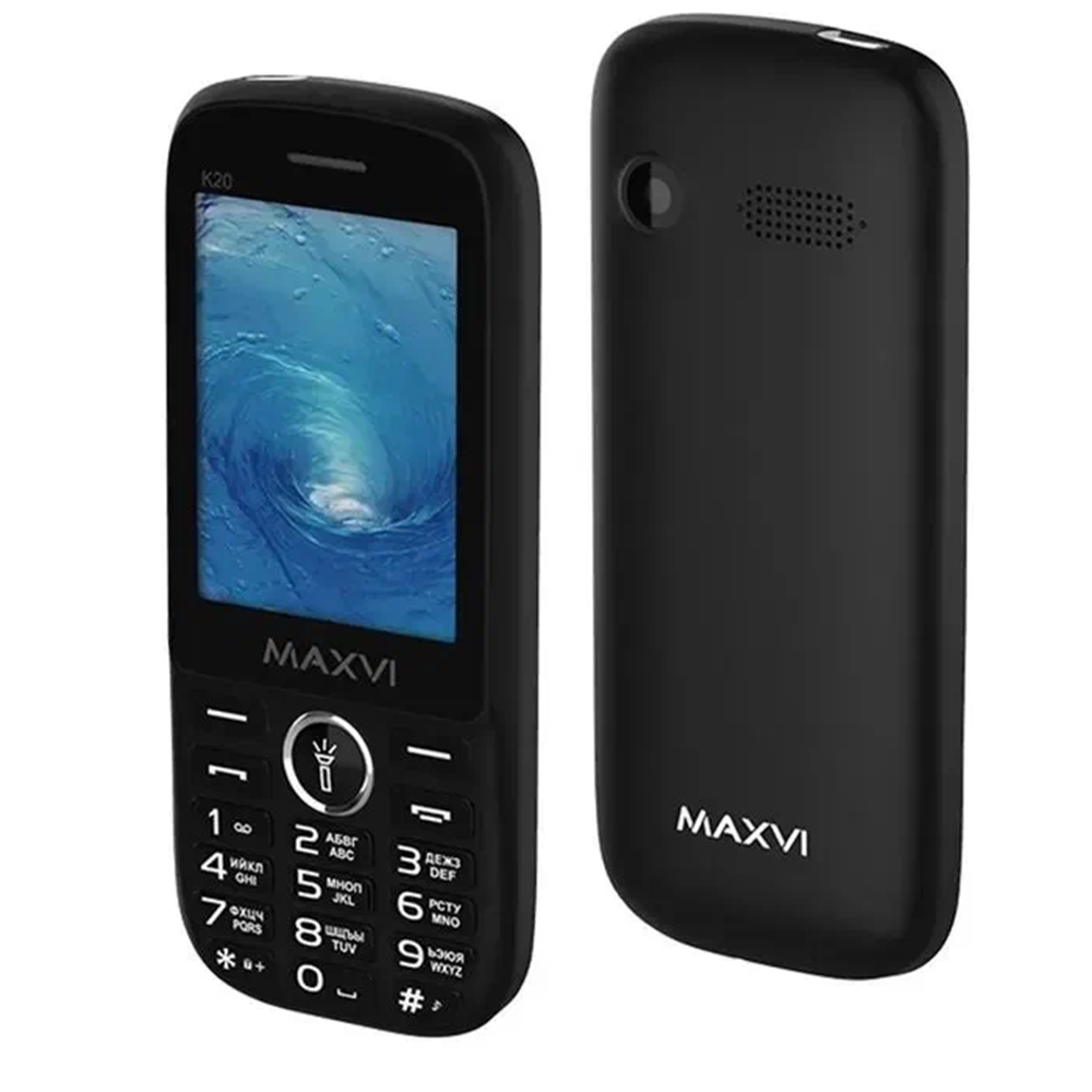 Мобильный телефон Maxvi K20, Black ( черный ) / ( кнопочный )