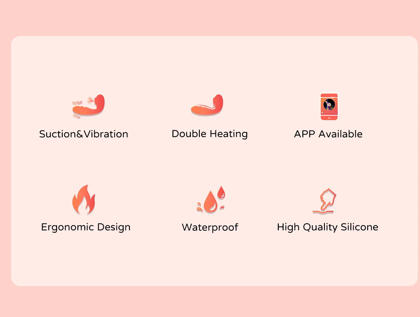 Вибратор с вакуумной стимуляцией и управлением через приложение BeYourLover Tara App Version