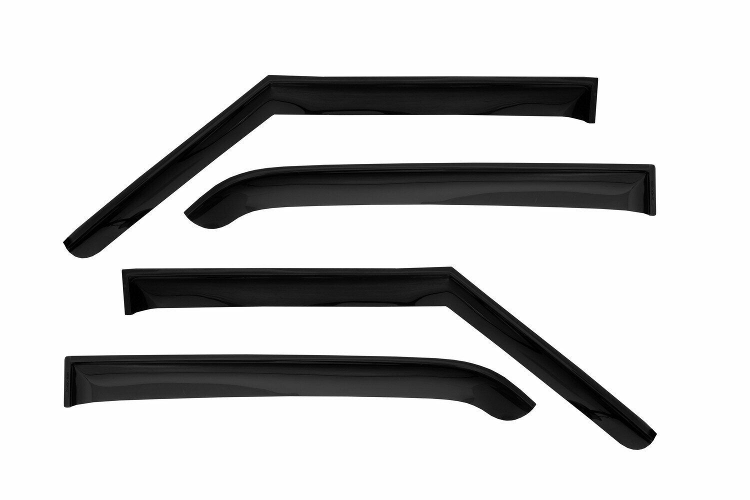 Дефлектор окон (накладной скотч 3М), 4 шт, для HYUNDAI Creta II 2021-2022, HYUNDAI Creta II Рестайлинг 2024-, кроссовер / Хендай Крета