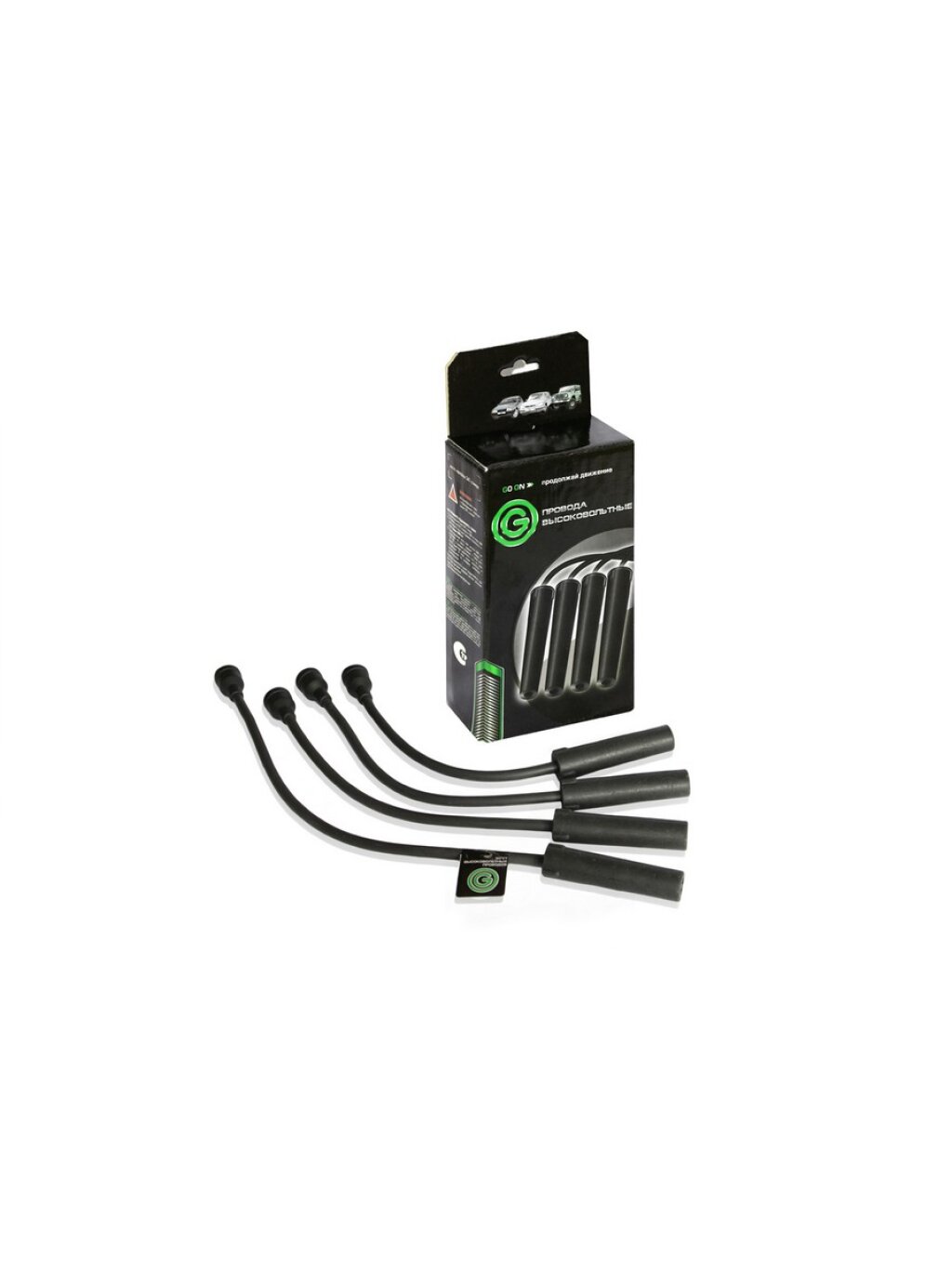 Провода высоковольтные для а/м ГАЗель/УАЗ дв.4216 инжектор (Евро 3) "GO"