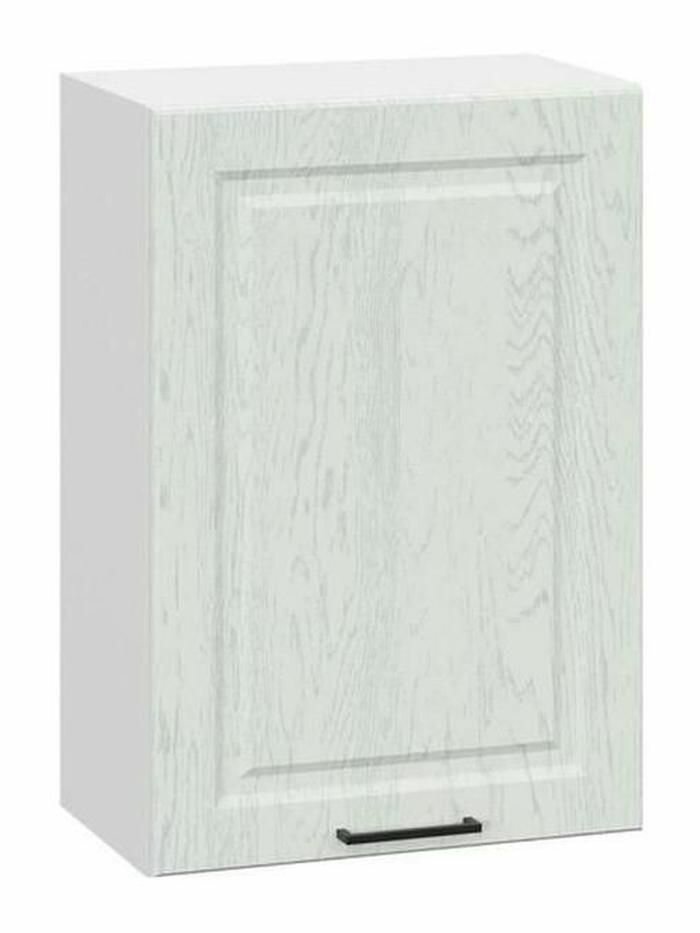 Кухонный модуль навесной, шкаф Шервуд с доводчиками, с полками, 50х29.6х72 см, Белый / Арктик