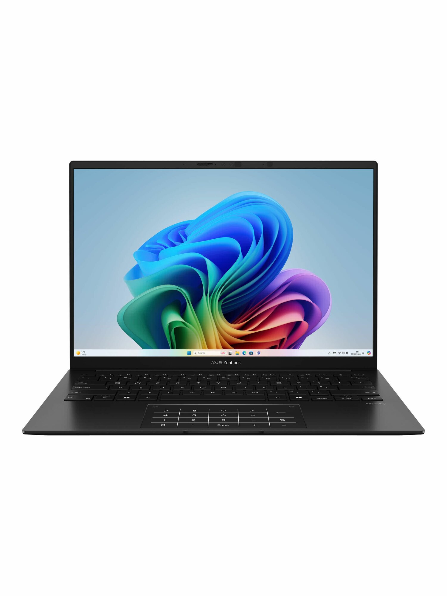 Ноутбук ASUS Zenbook 14 OLED UM3406GA-QD118 черный (90NB17R1-M006D0)
