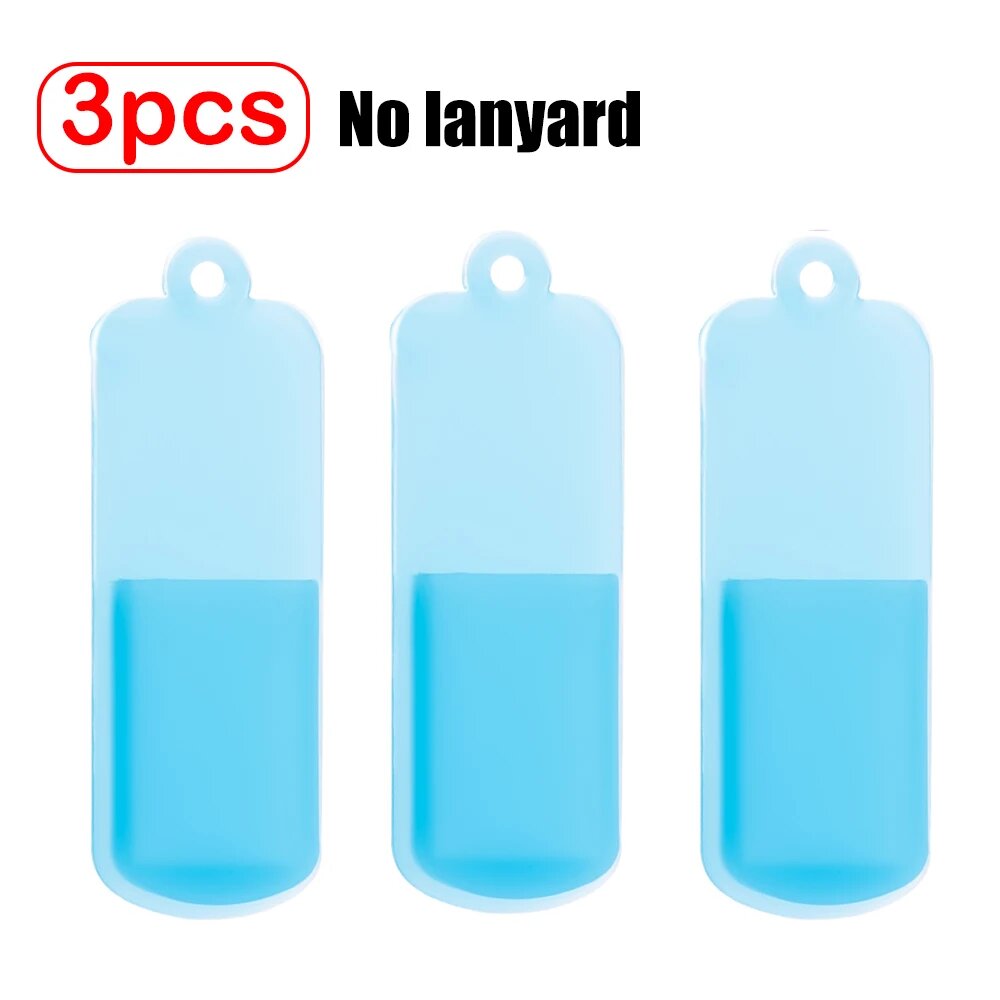 Силиконовый чехол для флешки 1-3 шт. 3pcs Blue