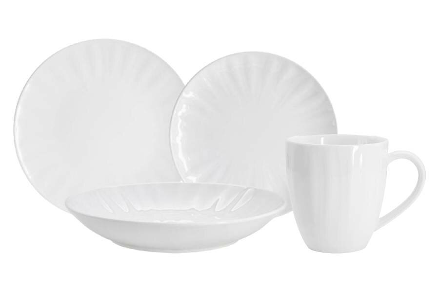 Набор обеденный с кружками, 4 персоны, 16 предметов, Floral (Home&Style)