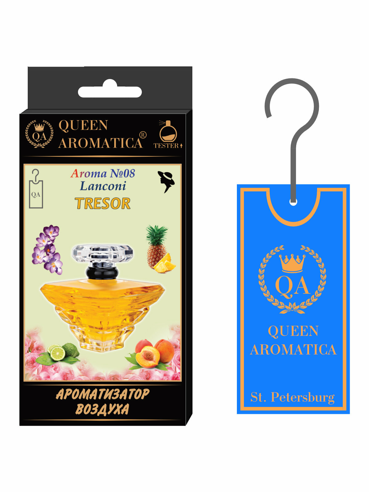 Ароматизатор Queen Aromatica Classic - Lanconi (c нотками Tresor) N-08