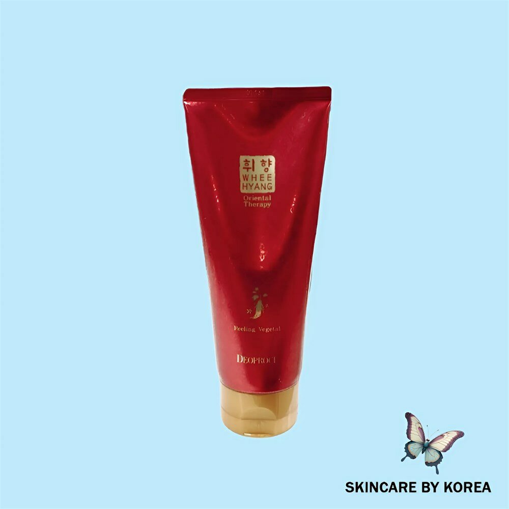 *Deoproce Омолаживающий пилинг для лица с экстрактом женьшеня Whee Hyang Anti-Wrinkle Peeling Vegetal 170 гр