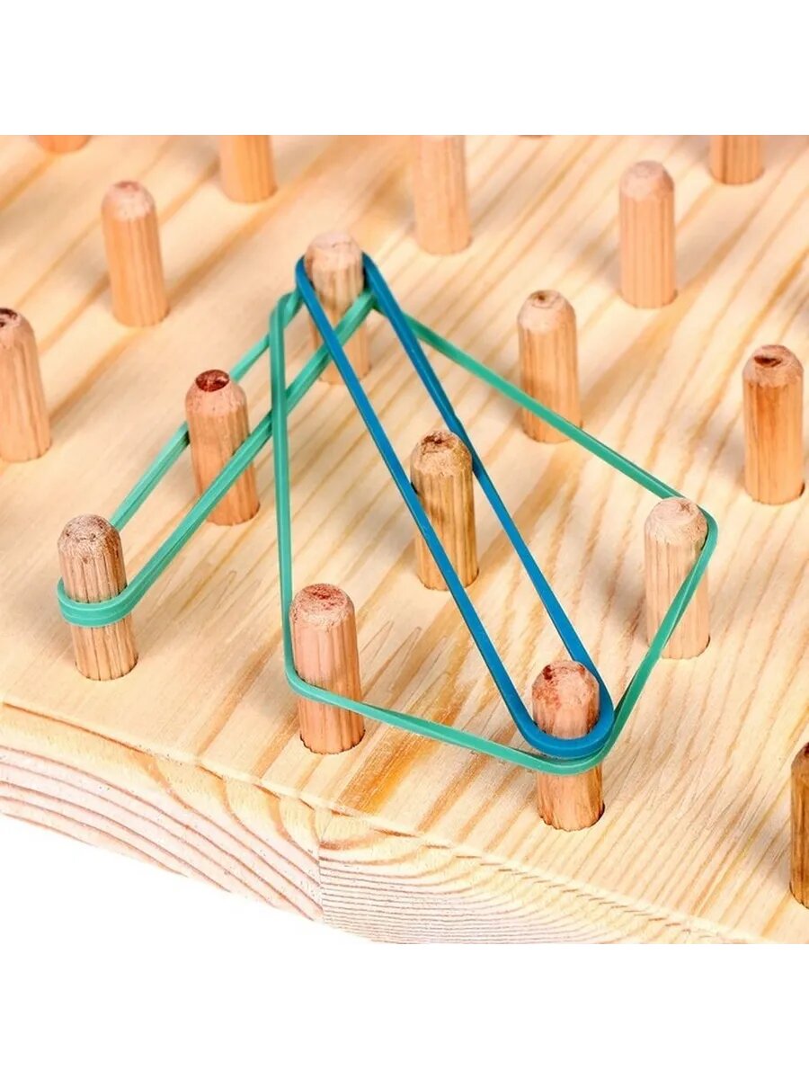 Развивающий геоборд для творчества и обучения