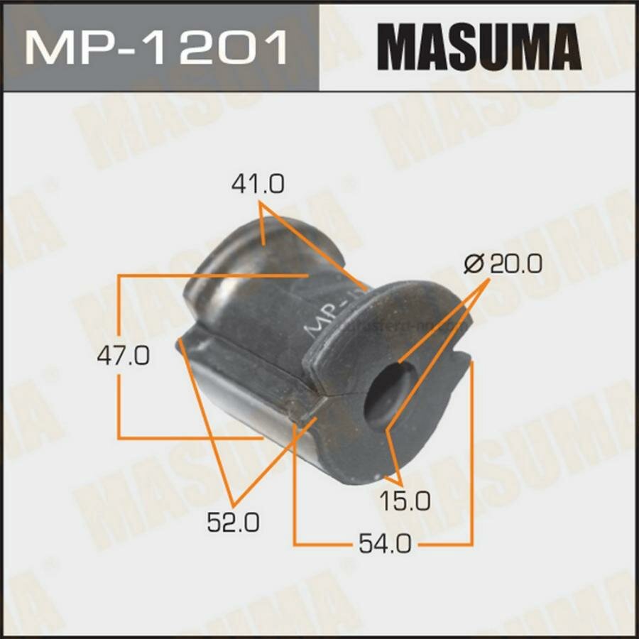 MASUMA MP1201 Втулка стабилизатора MASUMA /front/ TRIBUTE / #Z# [уп.2]