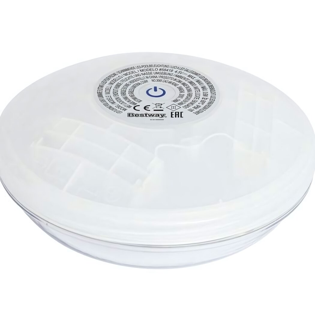 Подсветка для бассейна LED Floating, 4 цвета, водонепроницаемая, 2,43м