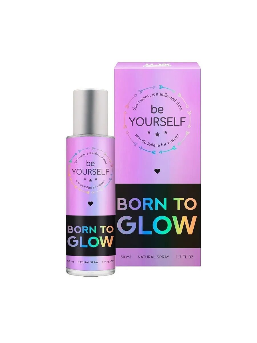U&World Be Yourself Born to Glow женская, 50 мл