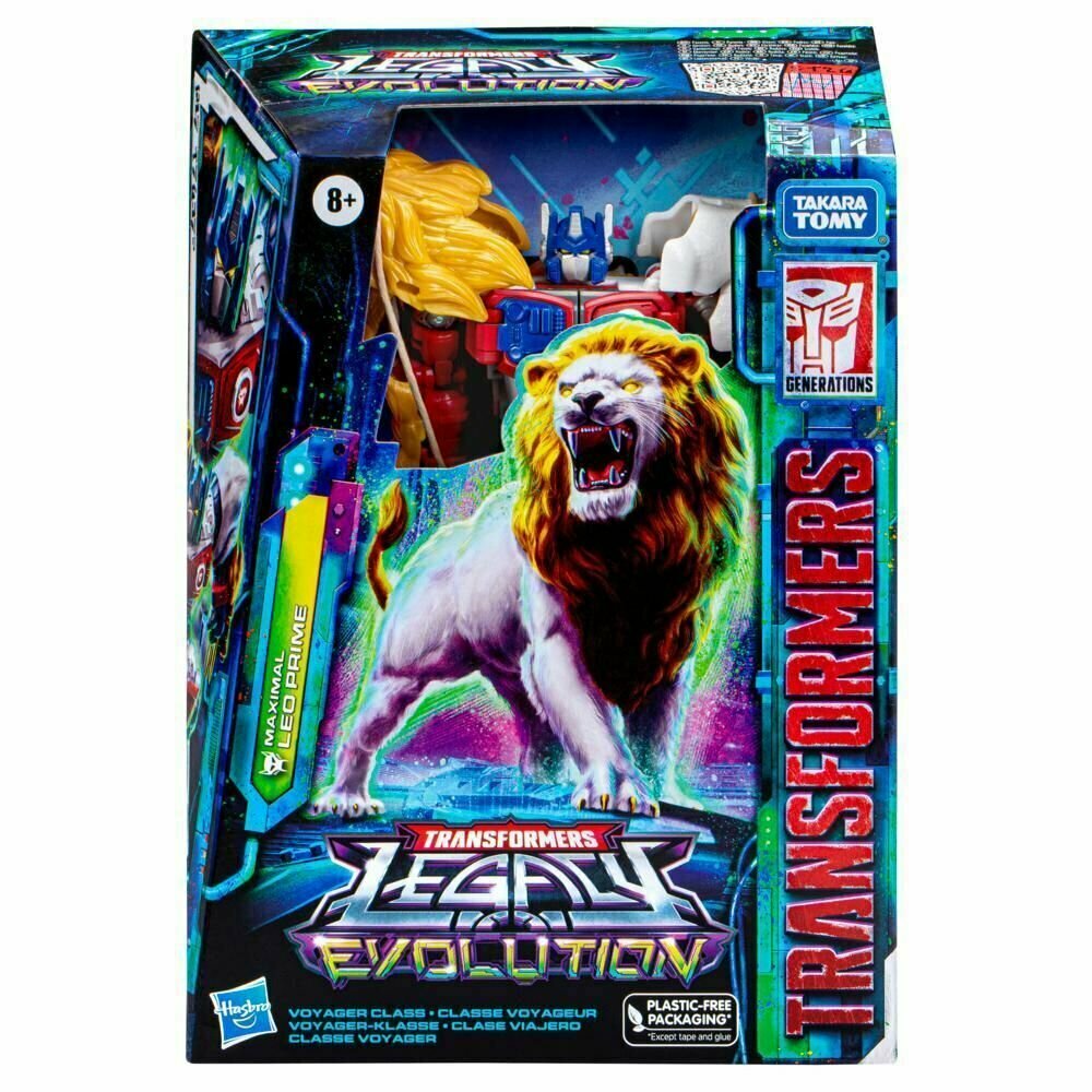 Трансформеры игрушки Hasbro Transformers Legacy Evolution Voyager Class Maximal Leo Prime (17.8cm) F7206