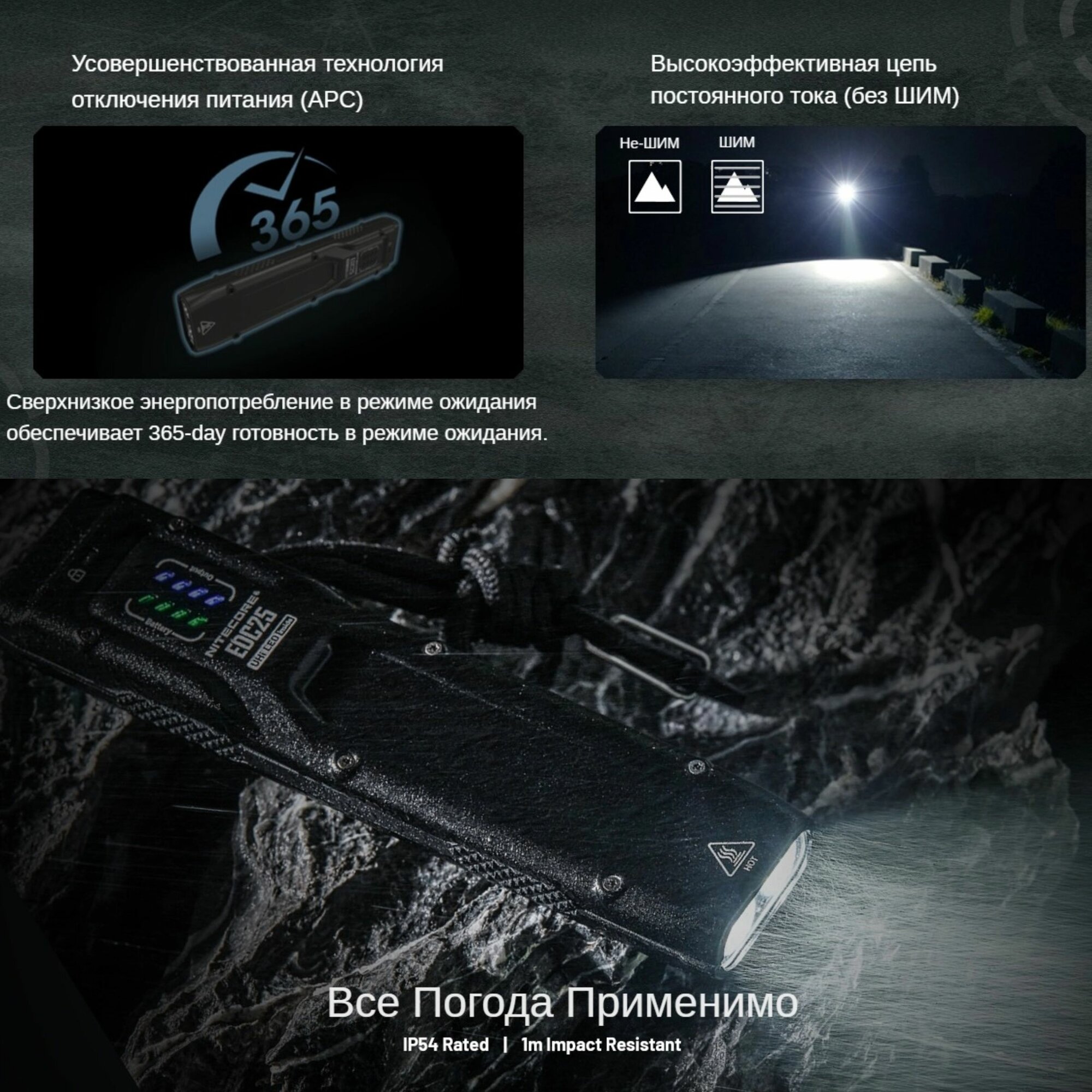 NITECORE Фонарь-прожектор — фото 1