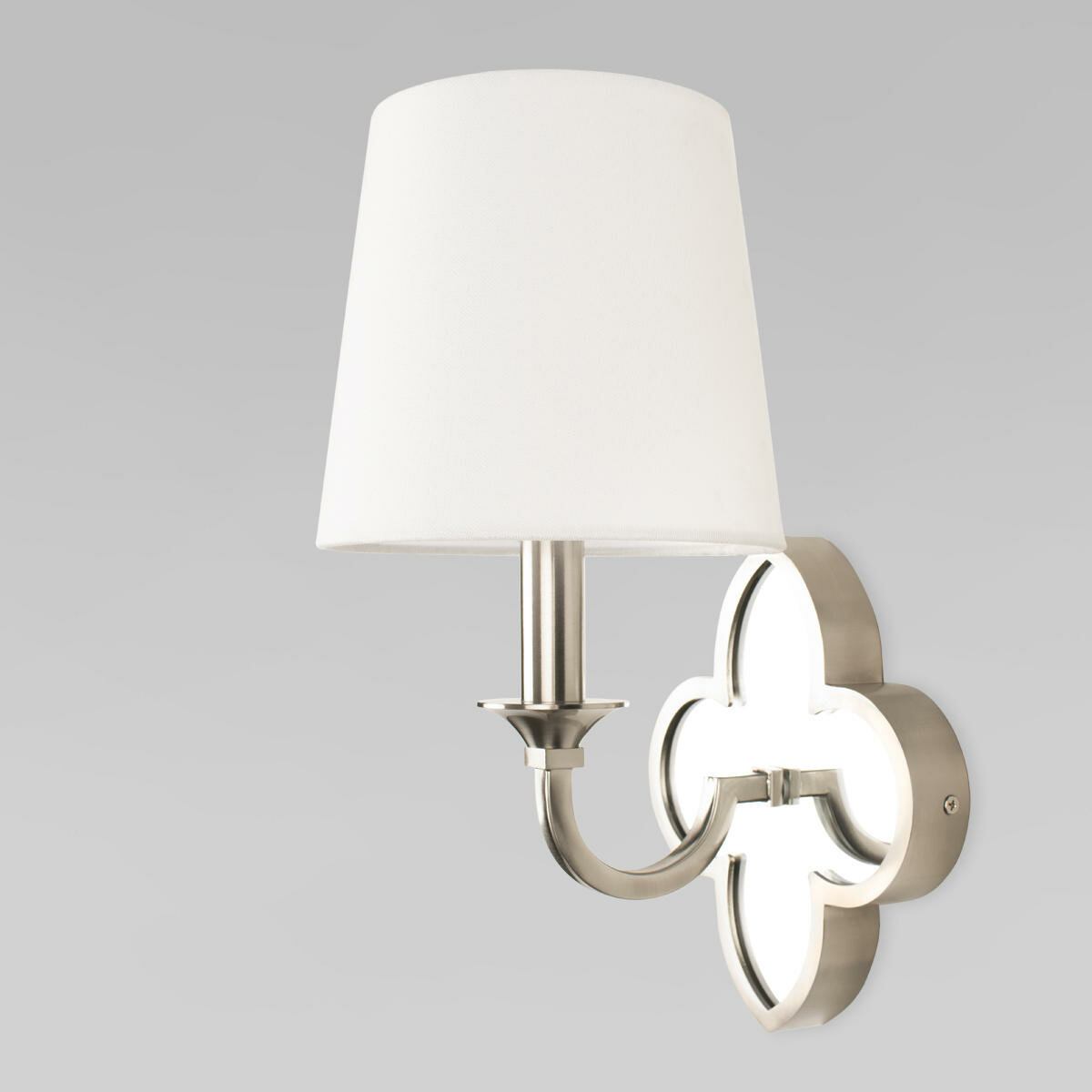 Настенное бра Loft It Silence 10303W Nickel, E14, 40Вт, кол-во ламп:1шт, Никель