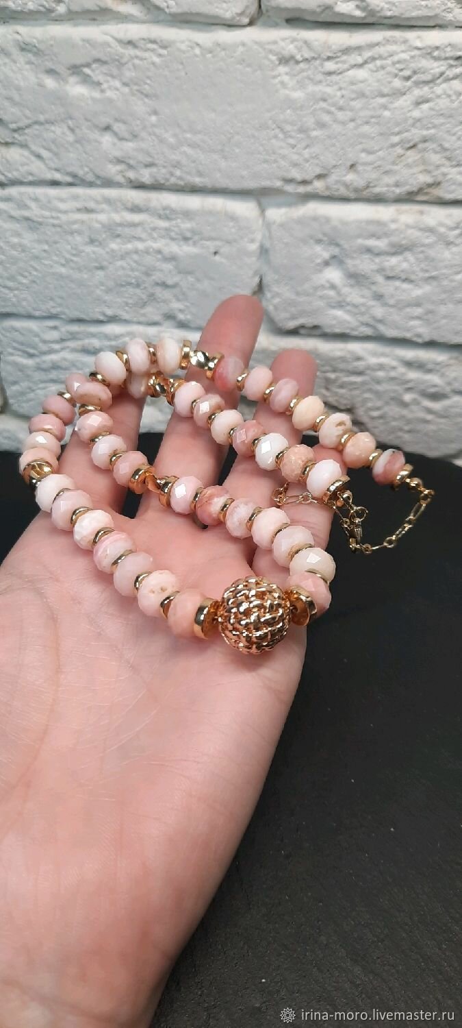 Колье, опал