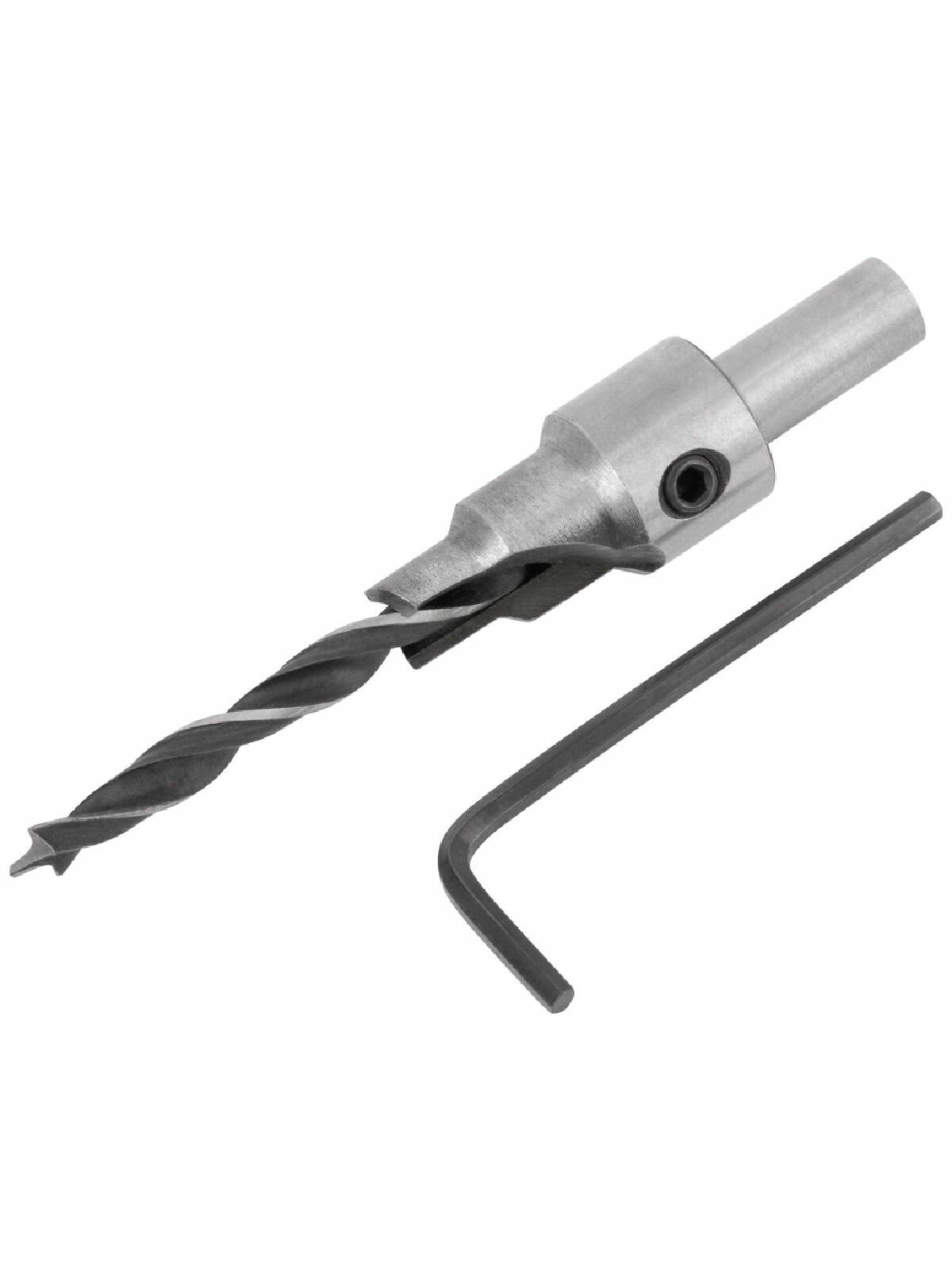 Сверло 5 мм с зенкером 9,5 мм FIT для мебельных стяжек под мебельную стяжку конфирмат 7х50 мм