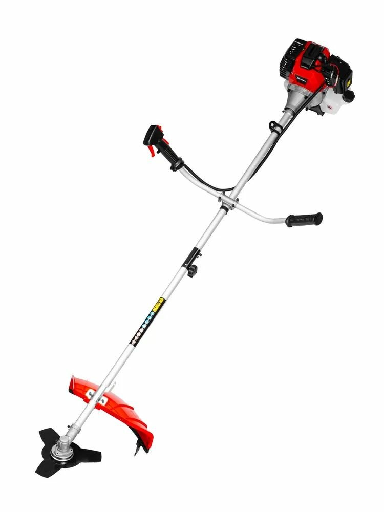 Триммер бензиновый MTX MT-52S, 52 см3, разъемная штанга, красный/черный