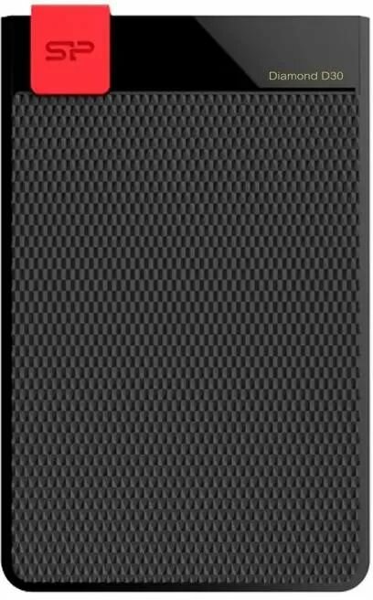 Внешний жесткий диск Silicon Power 1Tb Diamond D30 Black (SP010TBPHDD3SS3K)