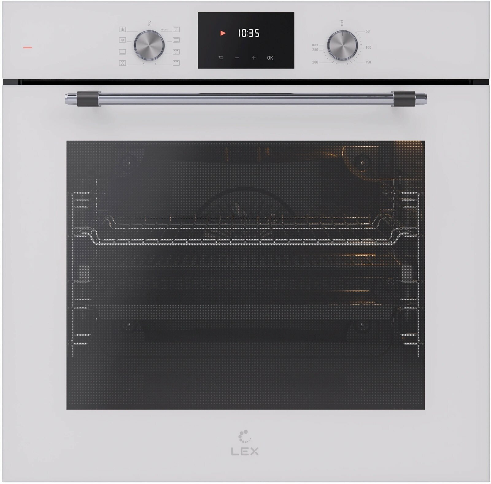 Духовой шкаф электрический Lex EDP 680 WH MAX белый (TRFE100015)
