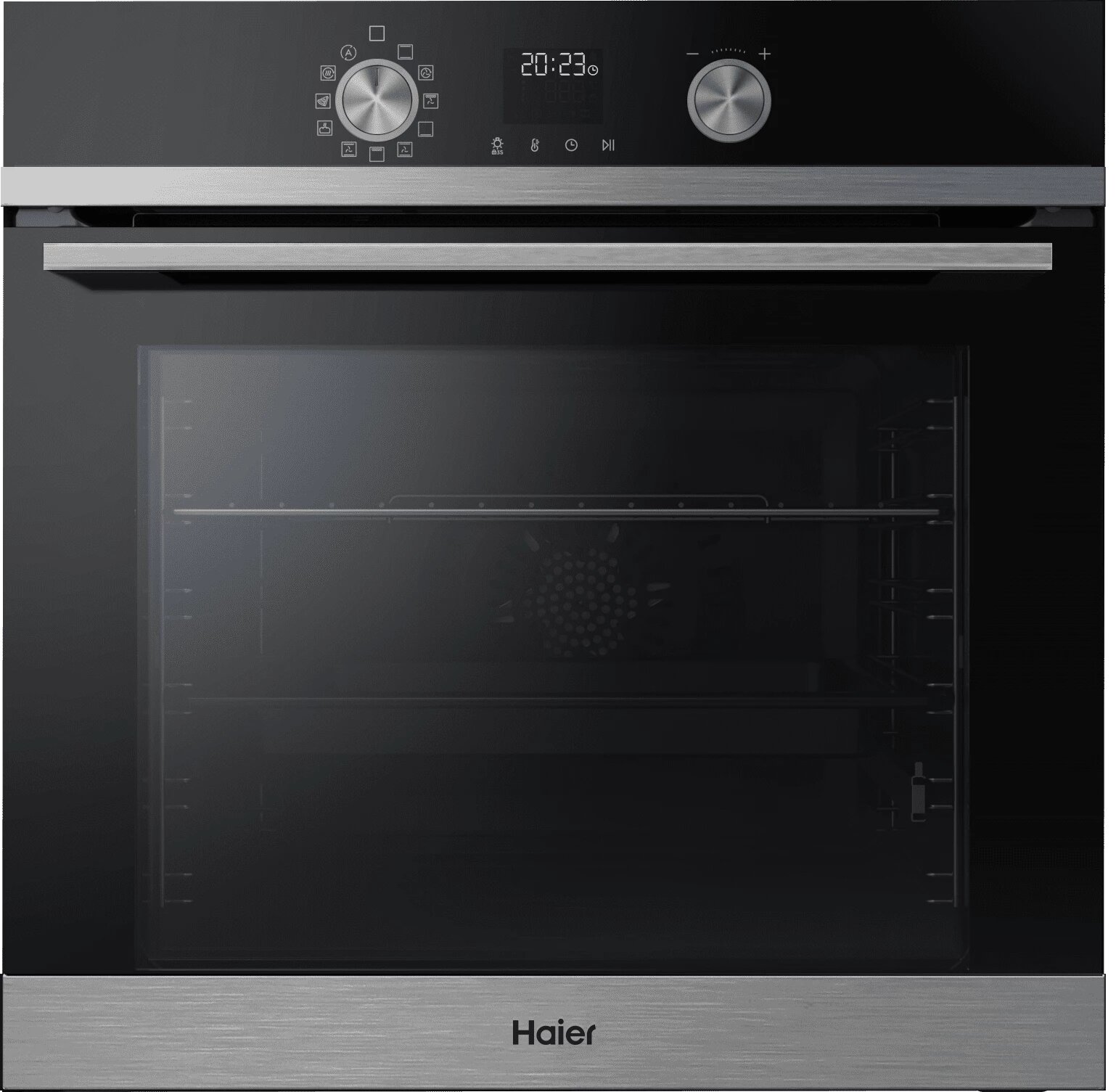 Духовой шкаф Haier HOQ-K4AAN3BX, с грилем и конвекцией, черный