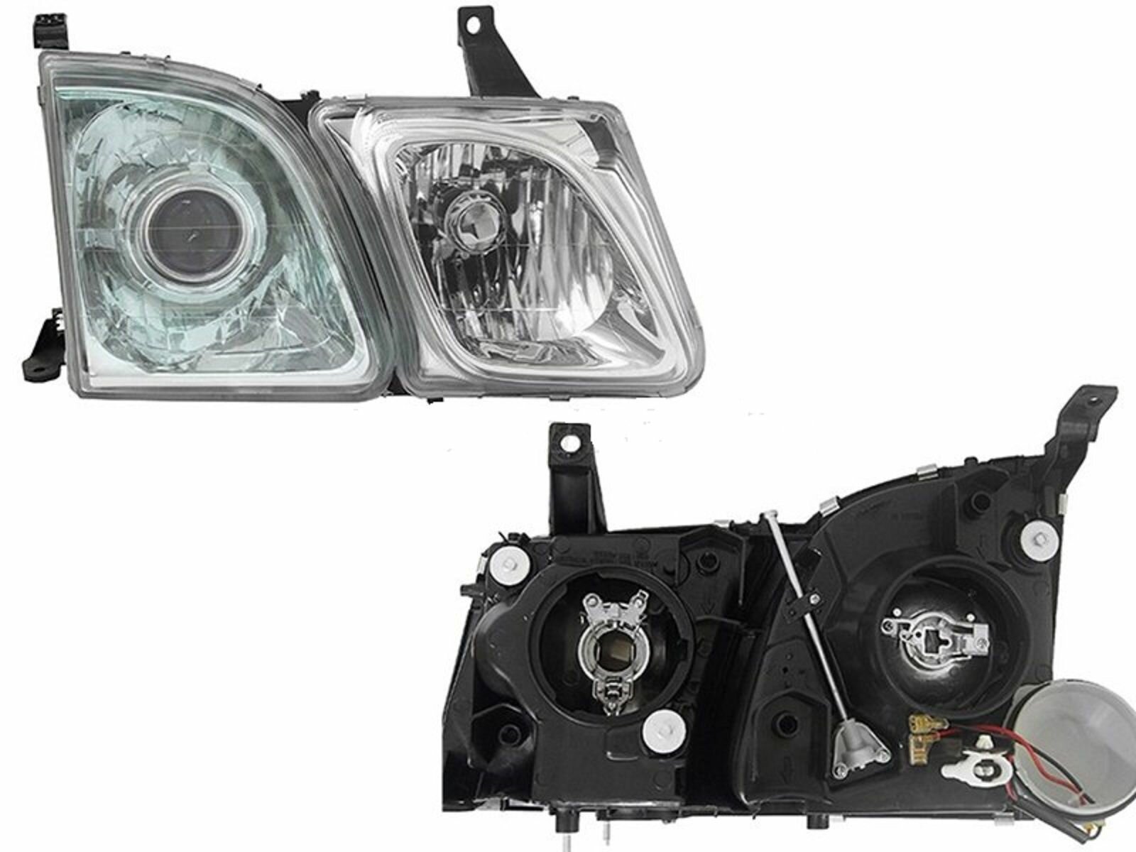 Фара LEXUS LX470 98-07 RH под ксенон зеленоватый оттенок