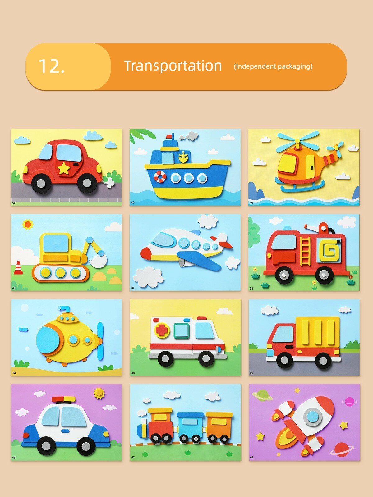 Набор для творчества для девочек: 3D-коллаж, рисование, стикеры, материалы для детского сада, DIY-игрушки ручной работы