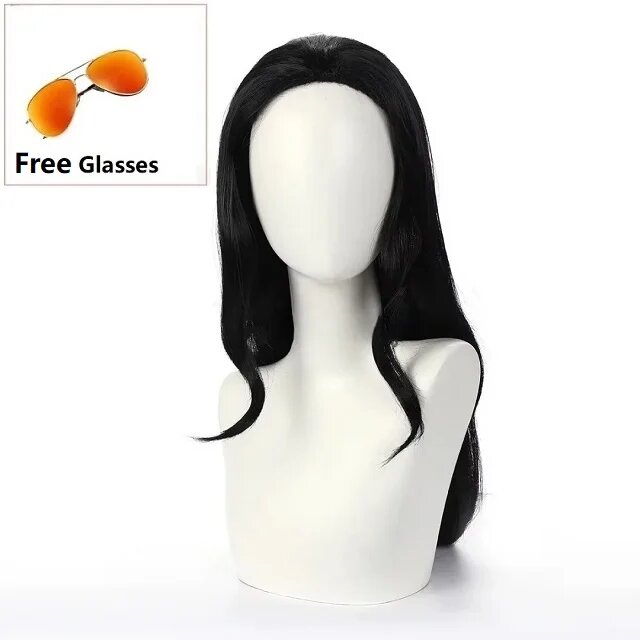 Женский костюм Нико Робин из аниме из полиэстера L, Wig (One Size)