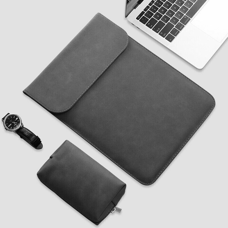 Чехол для ноутбука Huawei MateBook E 12,6 дюйма с сумкой для зарядки, вертикальный стиль, серый цвет, защитный чехол