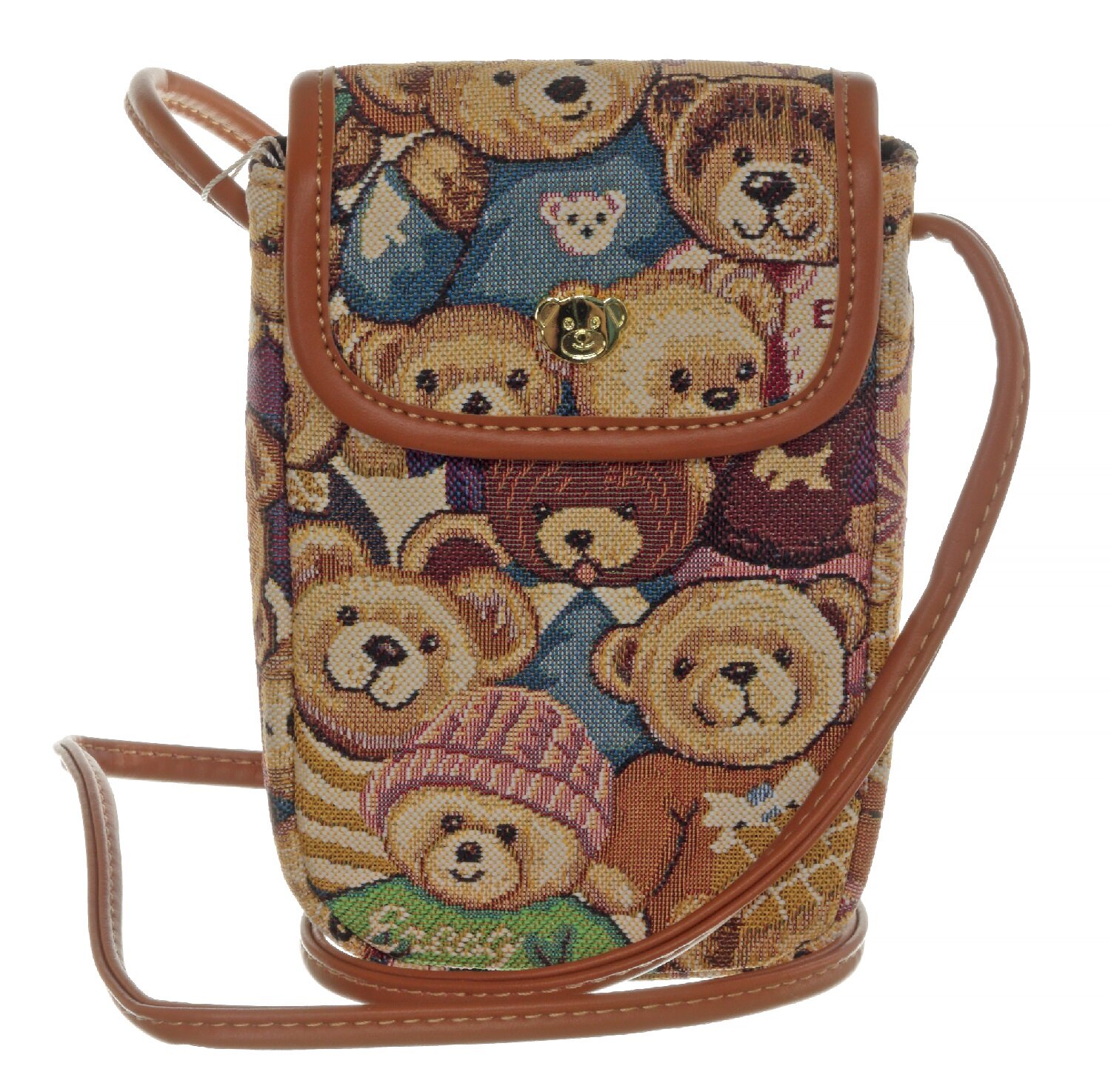Сумка Erang Bear, коричневый — фото 1