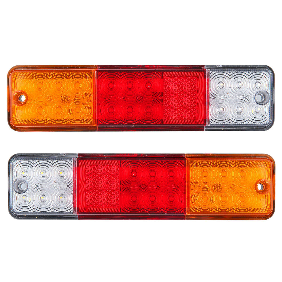 Стоп-сигналы дополнительные СТ-02, 12 В, белый-красный-жёлтый, 2 шт