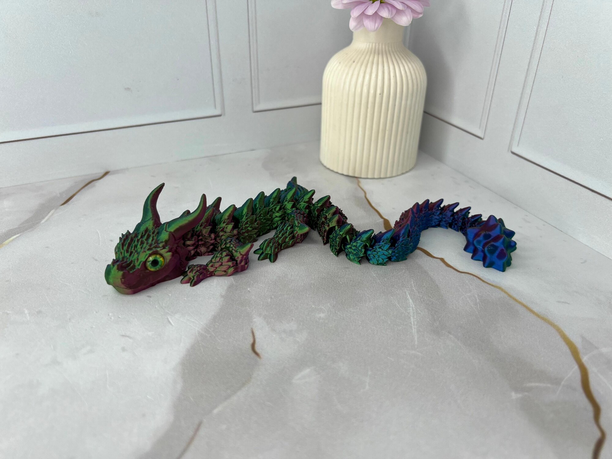 Дракон подвижный антистресс 30см