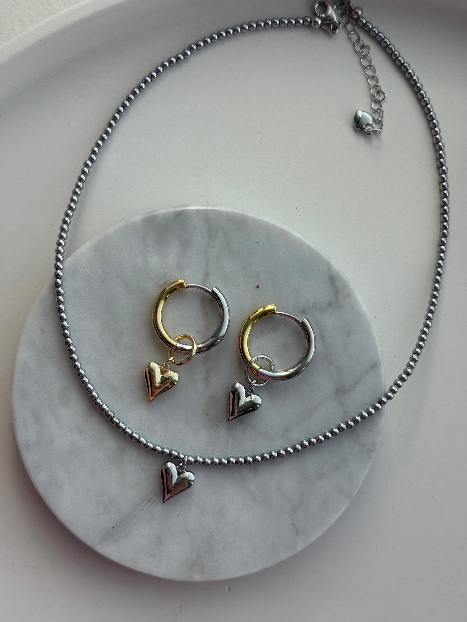 Серьги, аквамарин