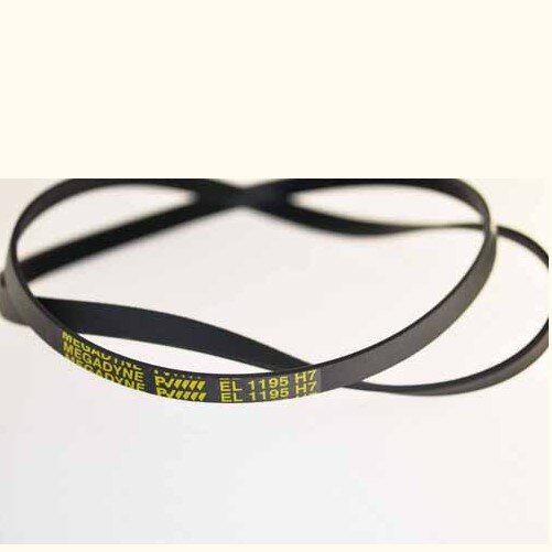 Ремень (привод) 1195 H7 для стиральных машин марки Indesit, Kaiser, 7 дорожек