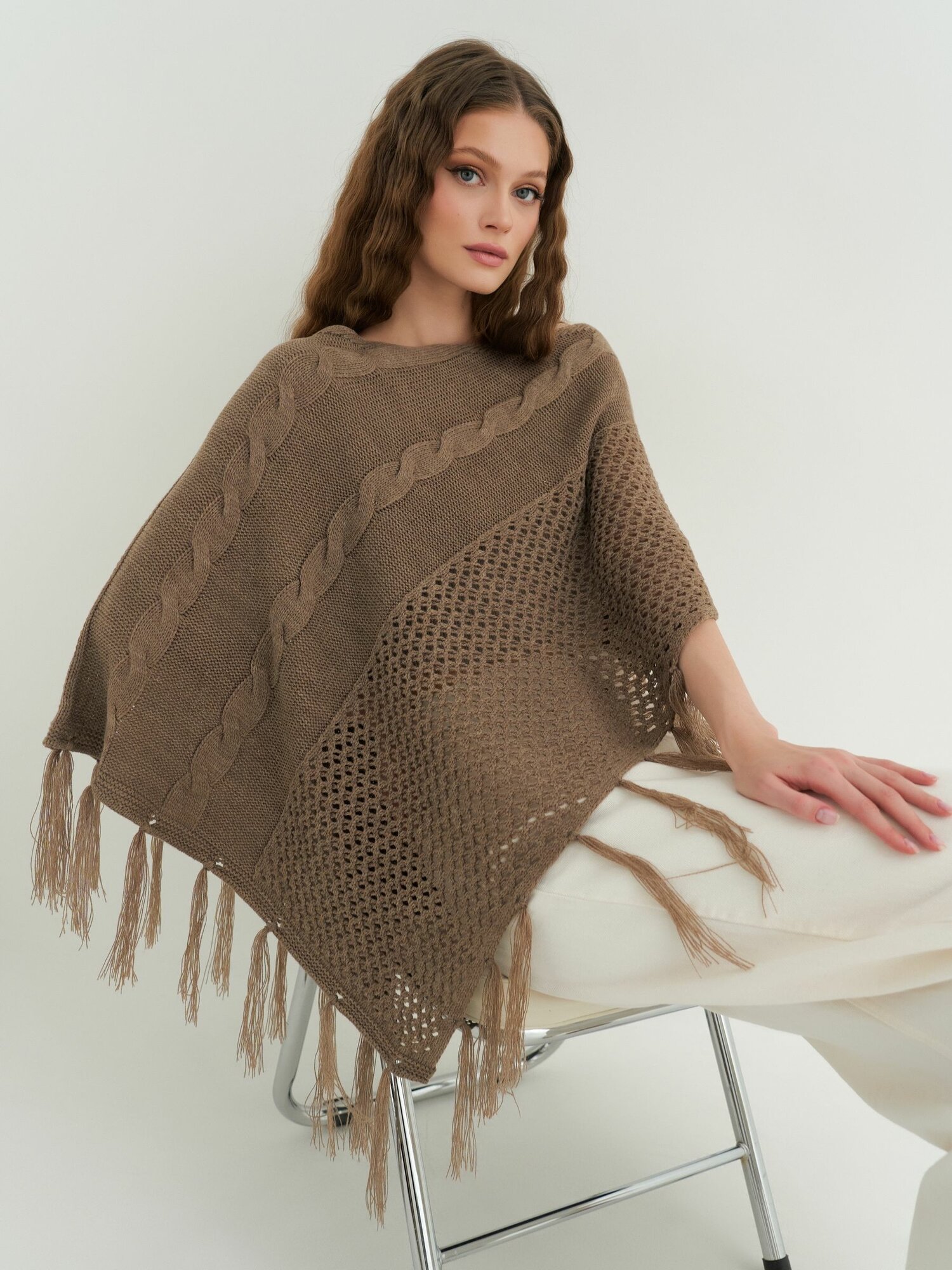 Пончо Весна-лето 2025