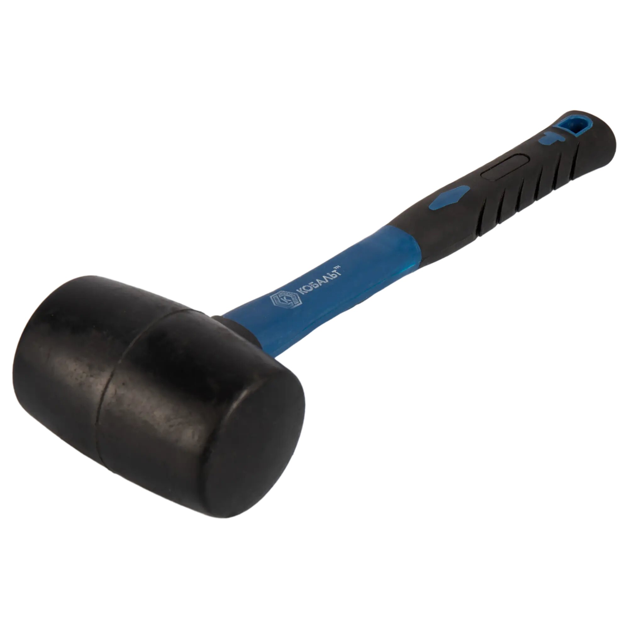 Кобальт резиновая киянка черная 241-048 450 г для бытовых, ремесленных и мастерских работ