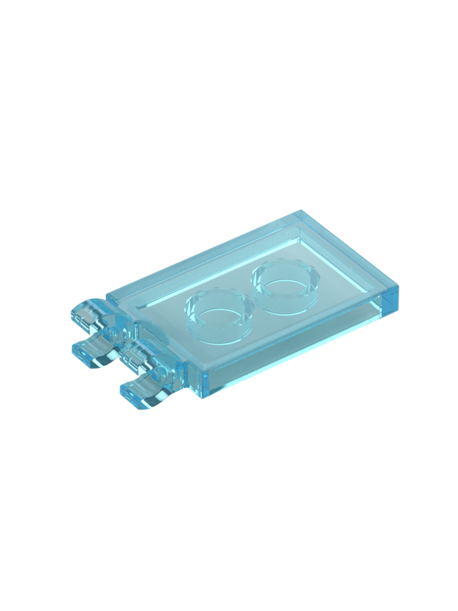Деталь Lego Tile, Modified 2 x 3 with 2 Open O Clips (30350b)