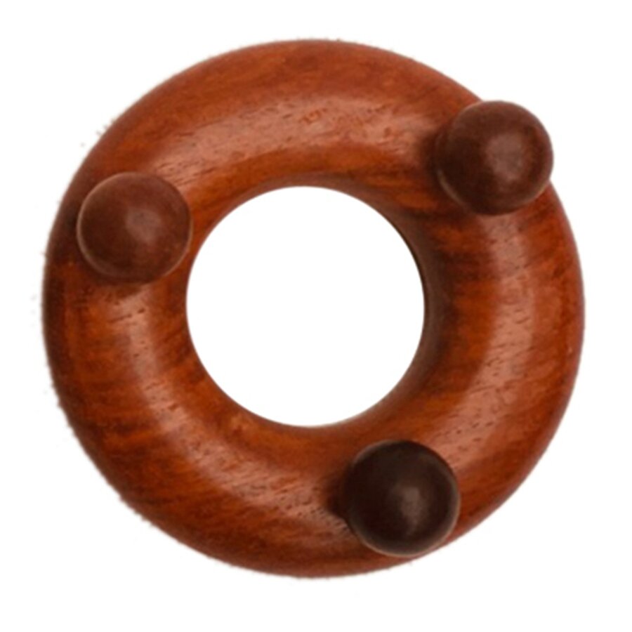 1шт деревянный роликовый массажер для тела и ног рефлексотерапия шиацу терапия меридианы массажер оздоровительный мультистиль