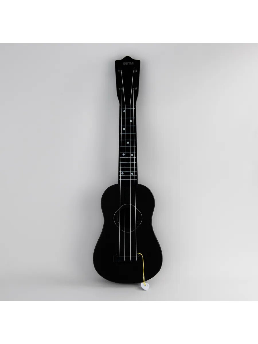 Игрушка музыкальная "Гитара для малышей", ABS-пластик, черная, от 3 лет