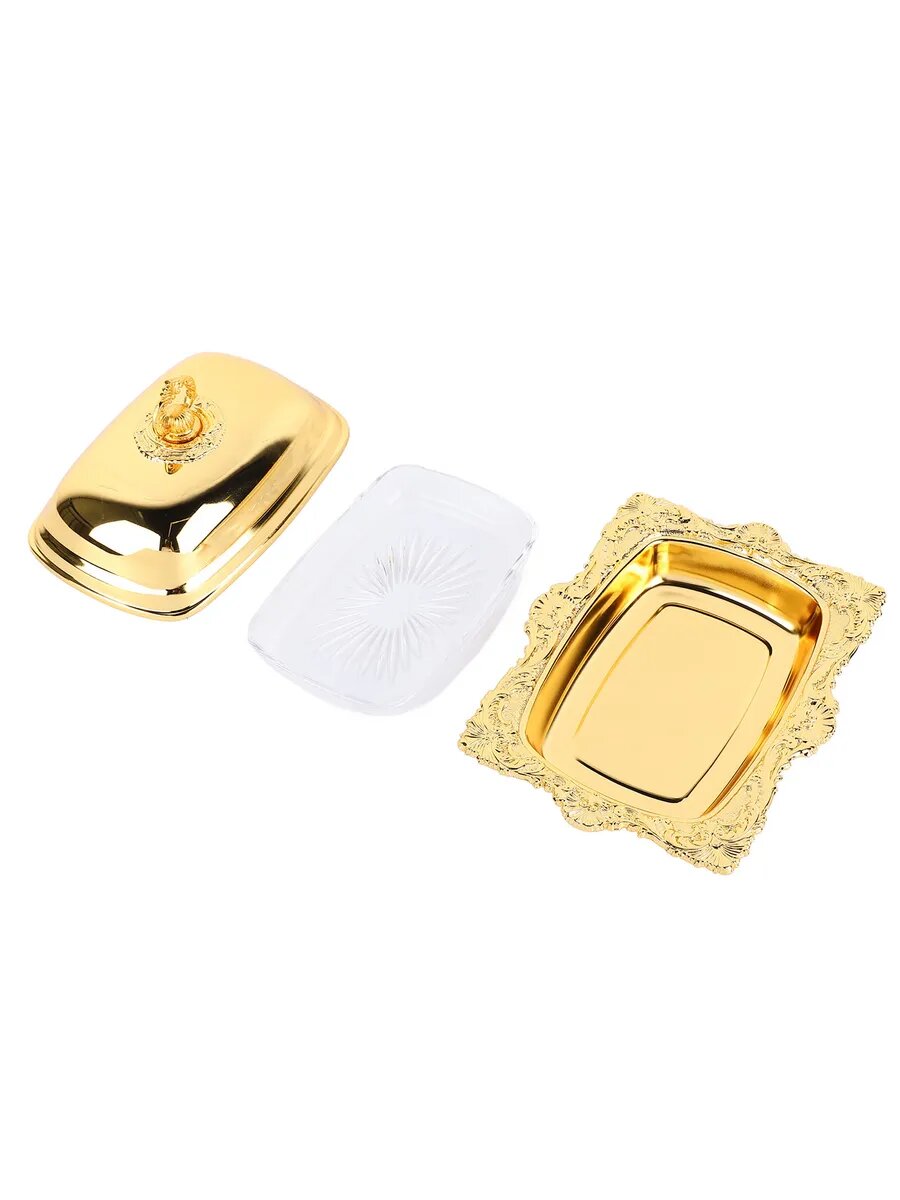 Металлическая масленка, европейская винтажная масленка,