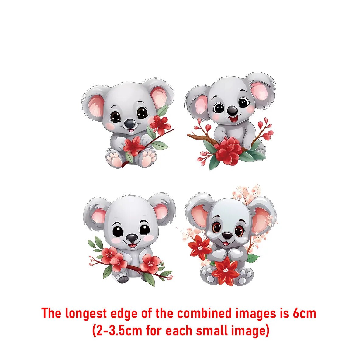 Виниловые наклейки для одежды DIYToy JCTH-0005-3