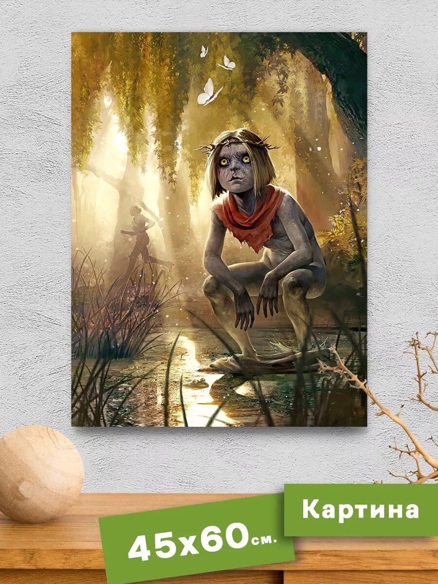 Картина на стену The Witcher Ведьмак Ивасик Прибожек