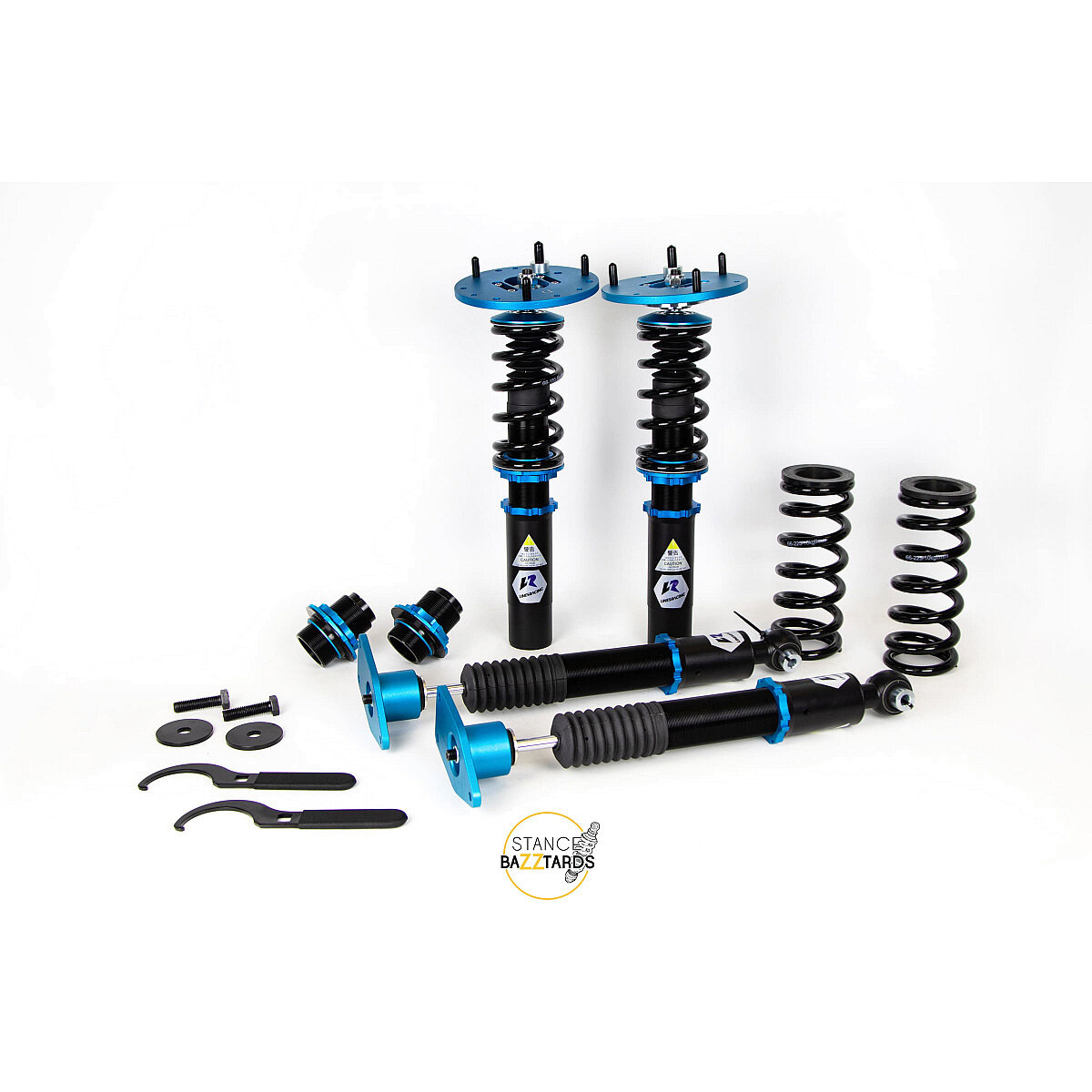 Комплект винтовой подвески койловеров LinesRacing BMW F30, F31, F34 2011-2016 с регулировками высоты (фултап), жесткости (36 регулировок), развала, SD-94