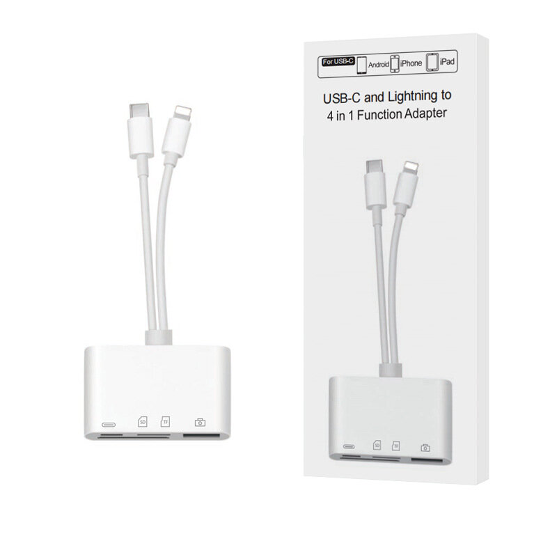 Кардридер Neutral, для Apple 16/15/promax, Android, USB 2.0, ABS