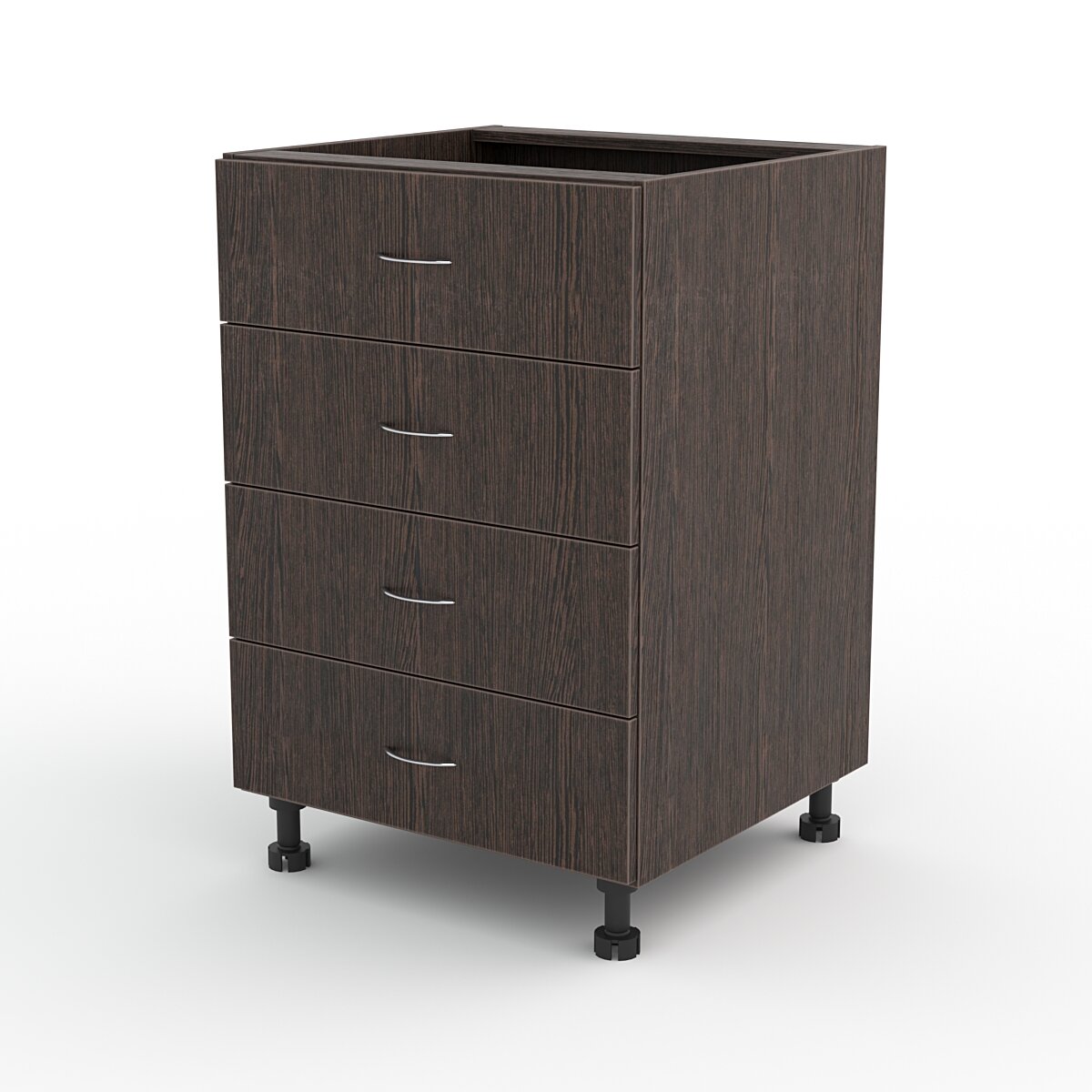 Кухонный шкаф №10-1 напольный, Дуб Венге. Производитель товара - компания Westcom.