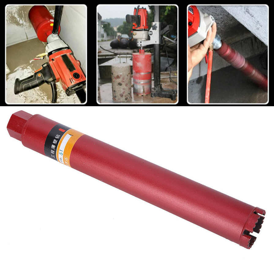 Инструменты для резки бетона Развертка сверла набор кольцевых пил для кирпичной цементной стены 51x370 мм