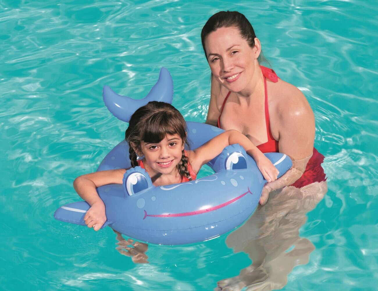 Детский надувной круг Китенок, 84х71 см, от 3 до 6 лет