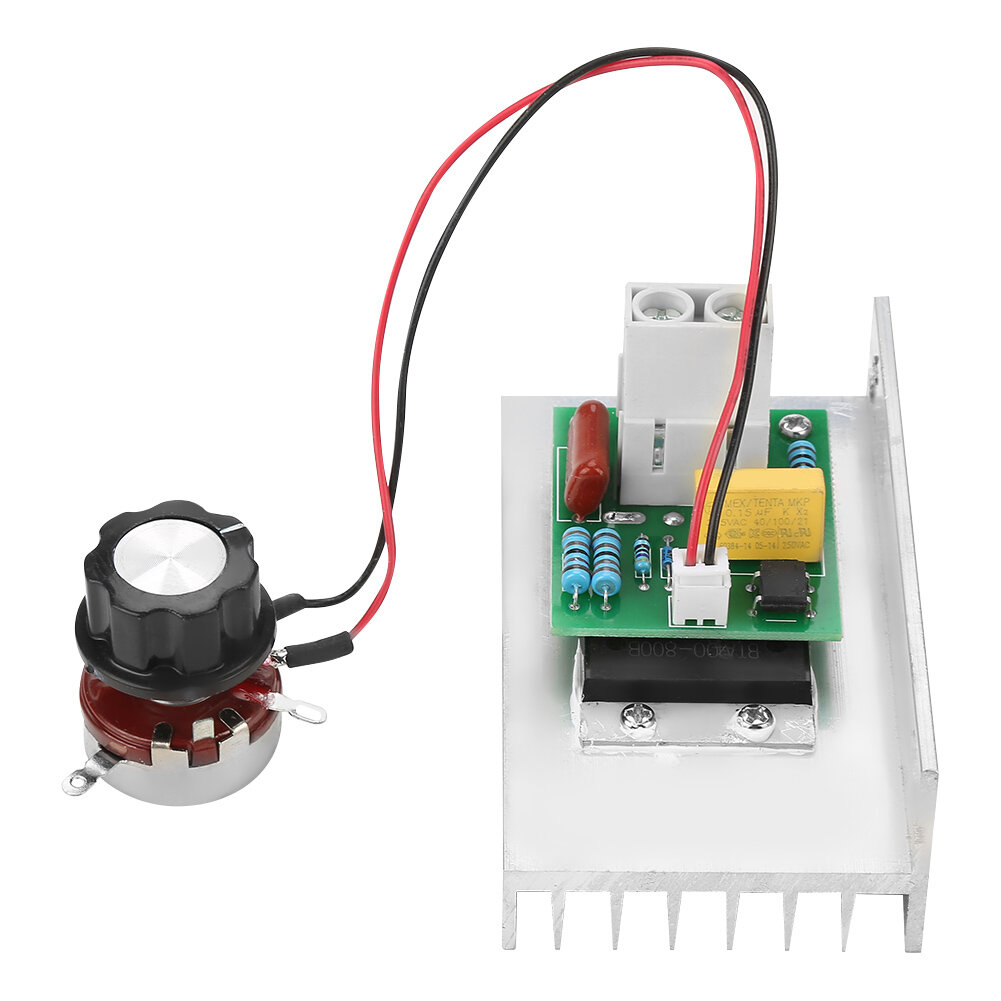 10000 Вт переменного тока 220 В SCR электрический регулятор напряжения диммер регулятор скорости двигателя регулятор температуры