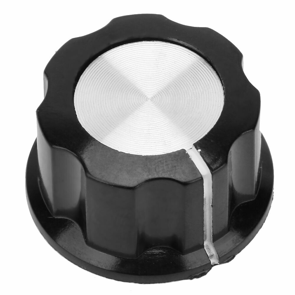 10 шт. потенциометр с накаткой, переключатели диапазонов, поворотные кнопки, регулятор громкости, комплект колпачков