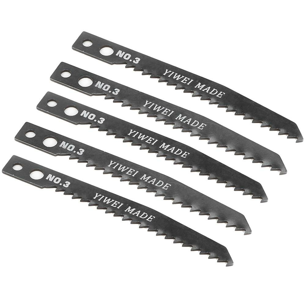 5 шт. лезвий для электролобзика, криволинейная пила по дереву, электроинструменты, лобзик по металлу, универсальная пила с мелкими зубьями и средними зубьями для криволинейной резки дерева Houtbewerking