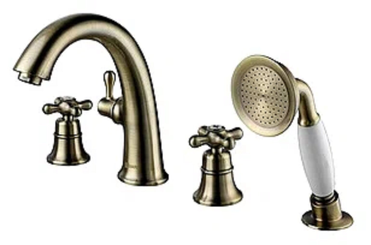 Смеситель Lemark Vintage LM2841B на борт ванны